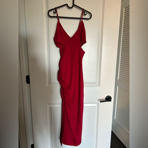 Zara | Dresses | Zara Red Backless Dress Used Once | Poshmark